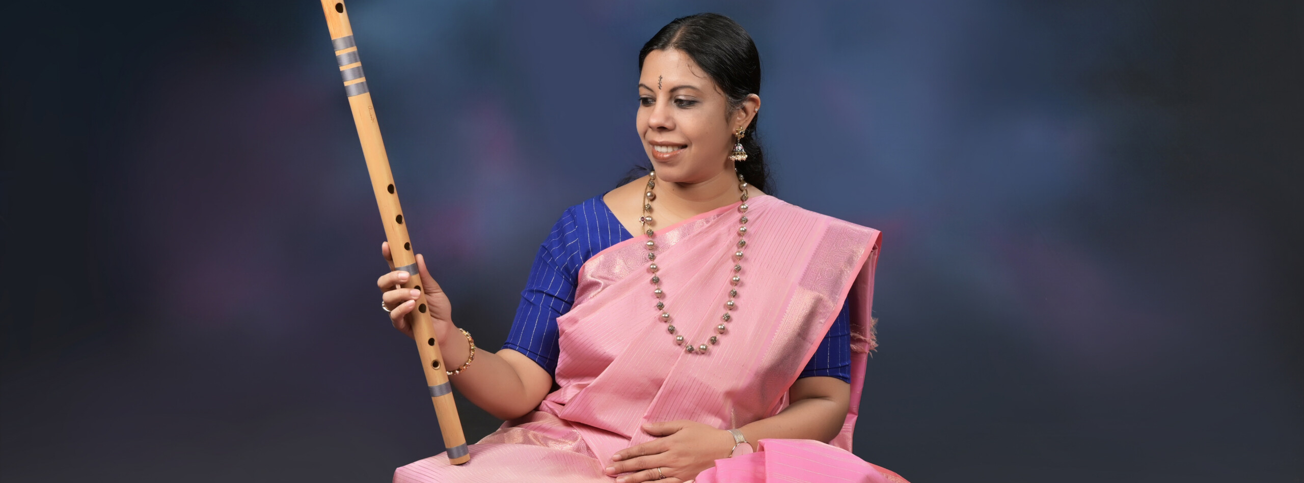 Indisk musik med Shantala Subramanyam Trio - Ravinen